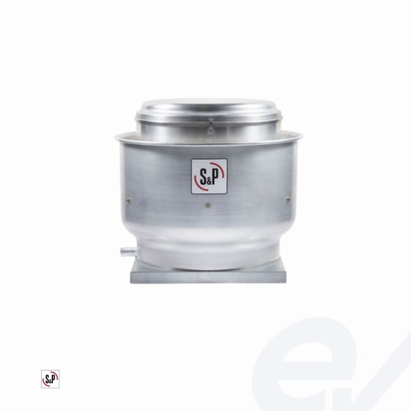 Extractor centrifugo de tejado descarga vertical baja presión CRVLD-12 1/2T 4P